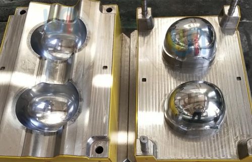 Bulletproof helmet mold