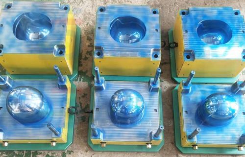 Bulletproof helmet mold