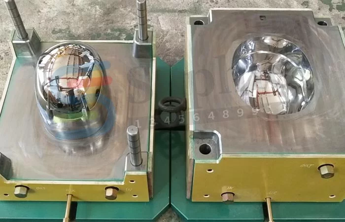 Bulletproof helmet mold