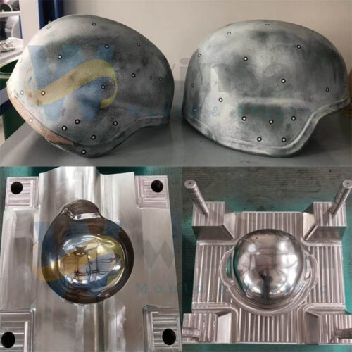Crafting Military Ballistic Bulletproof Tactical Helmet Mold