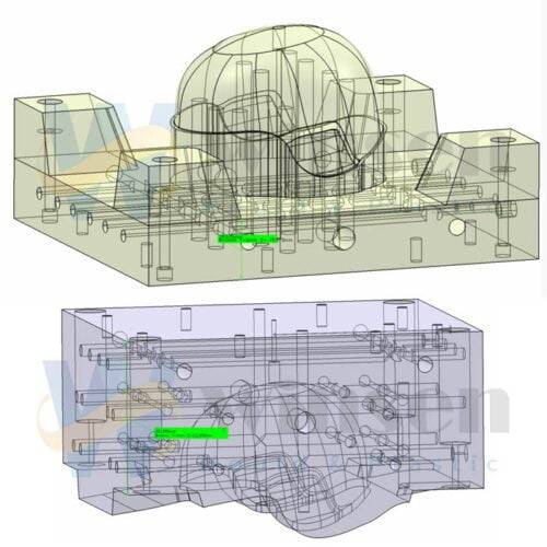 Exploring FAST MICH Kevlar Helmet Compression Mold