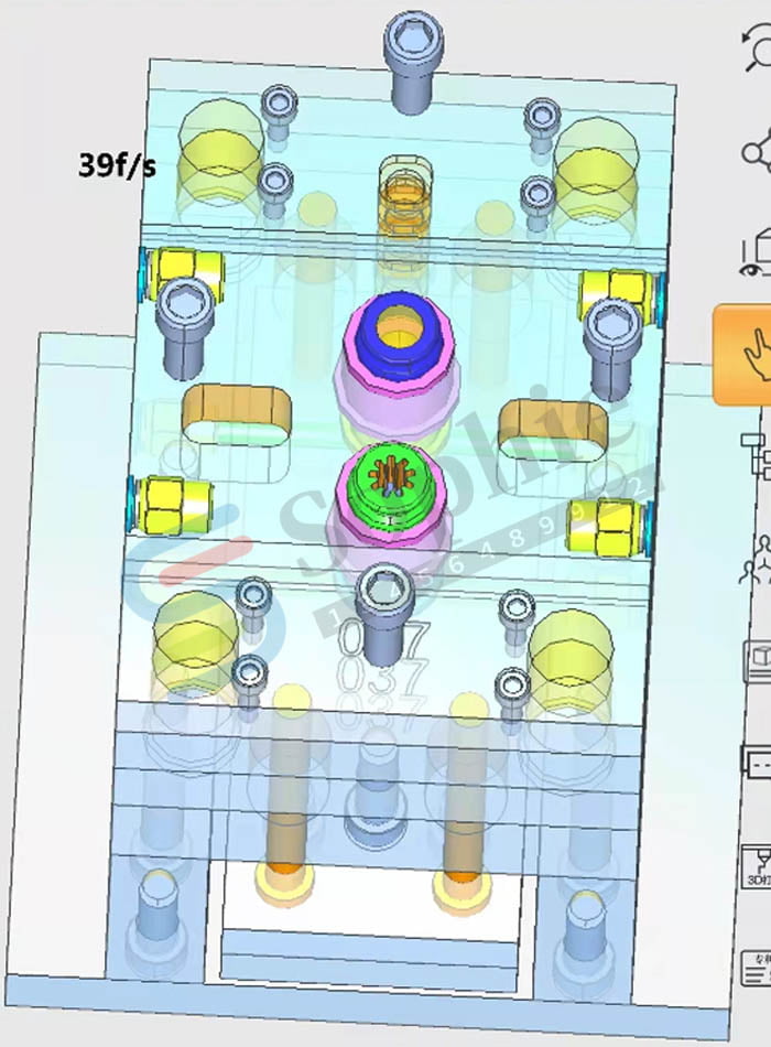 Family Mold Injection Molding Family Mould Tool Plastic Mold